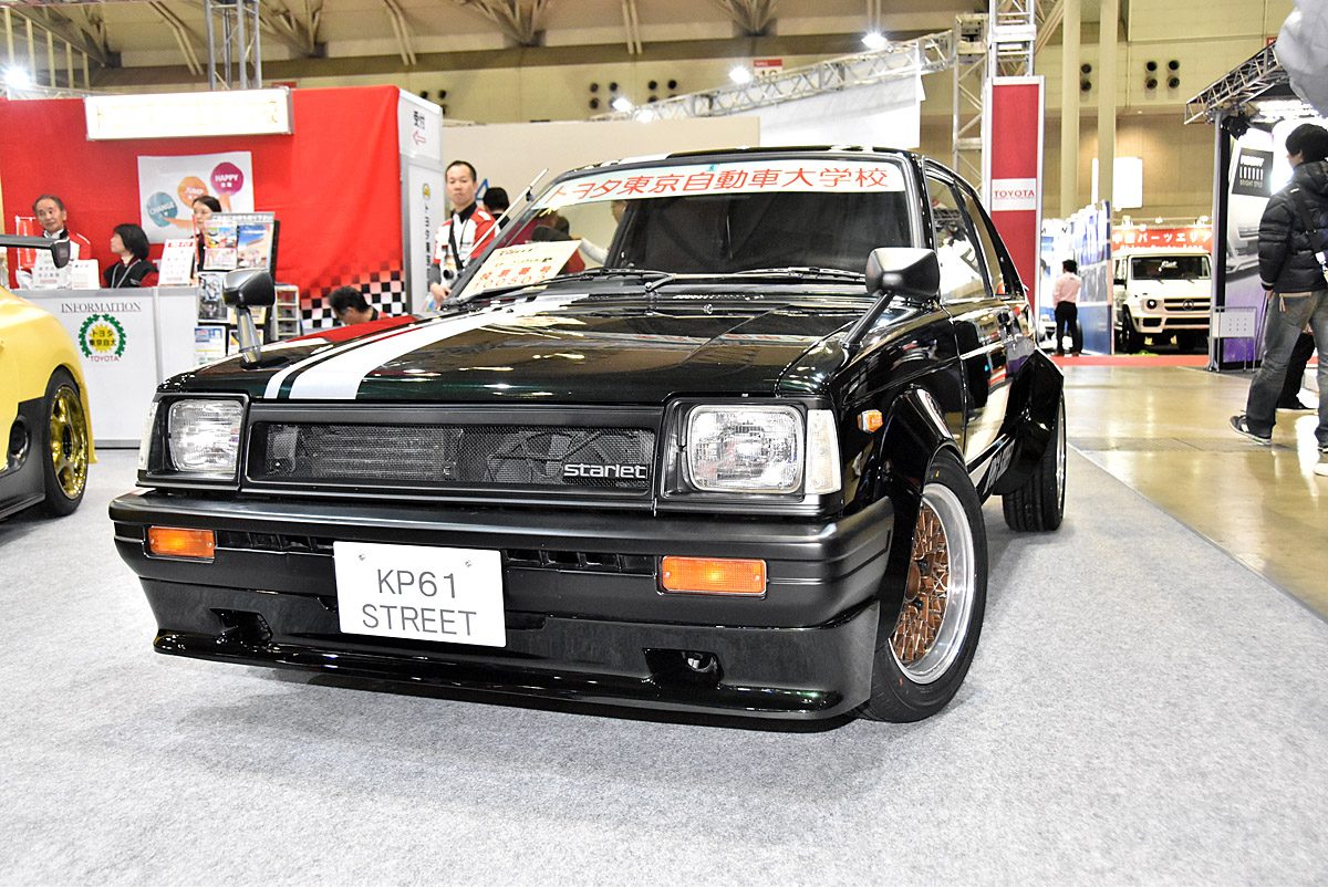 【東京オートサロン2017】学生たちが甦らせた昭和の名車「KP61スターレット」 | AUTO MESSE WEB（オートメッセウェブ ...