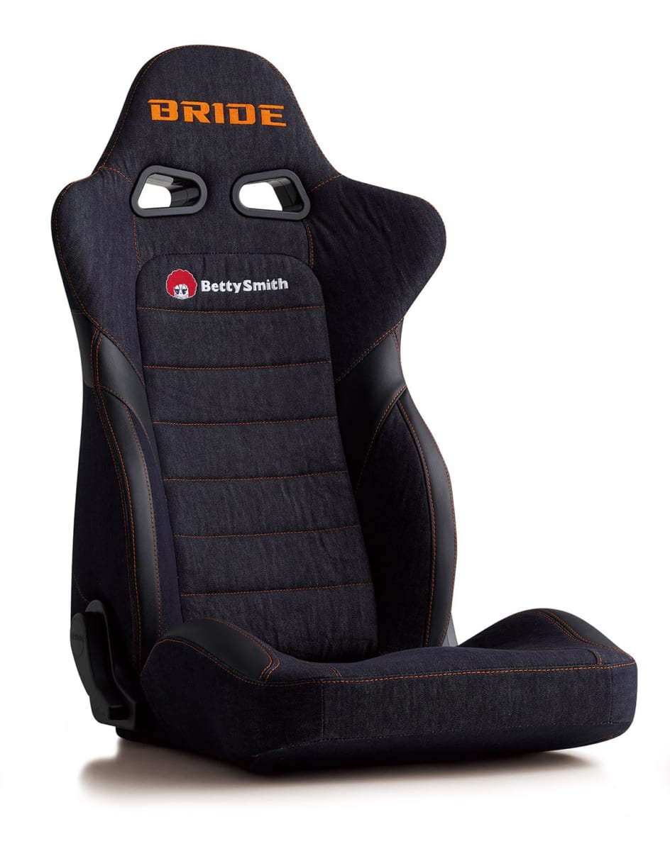 日本製のデニム生地をバケットシートに投入した「ベティ・スミス」発売へ | AUTO MESSE WEB（オートメッセウェブ） ～カスタム ...