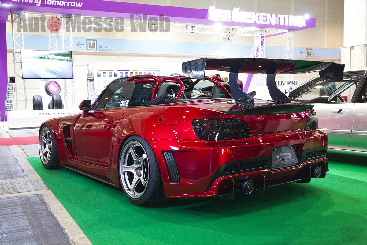 ホンダS2000に向けて「モードパルファム」がタイムアタック専用にボディキットを開発 | AUTO MESSE WEB（オートメッセウェブ ...
