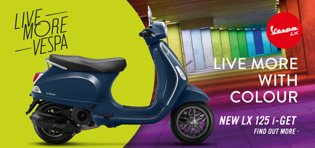 【画像ギャラリー】新型「ベスパ LX125 i-get」登場 LEDヘッドライトやUSBソケットを搭載して利便性アップ | AUTO MESSE WEB（オートメッセウェブ） 〜 クルマを文化する