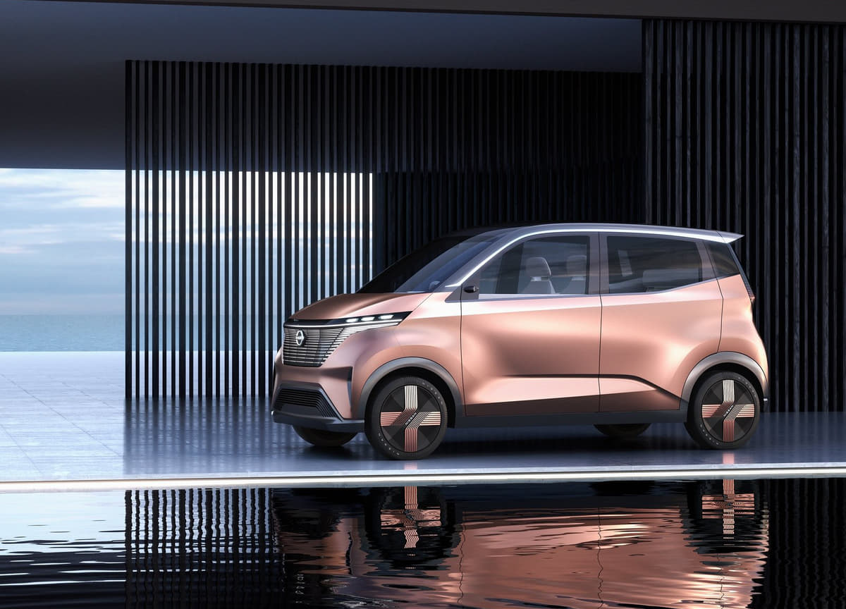 【画像ギャラリー】コンパクトな新EVコンパクトカー、 ニッサン IMkが東京モーターショーで世界初公開 | AUTO MESSE WEB ...