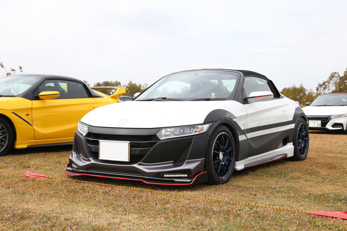 ホンダS660のイベントで見つけた注目のカスタマイズと最新パーツ情報 | AUTO MESSE WEB ～カスタム・アウトドア・福祉車両・モータースポーツなどのカーライフ情報が満載～