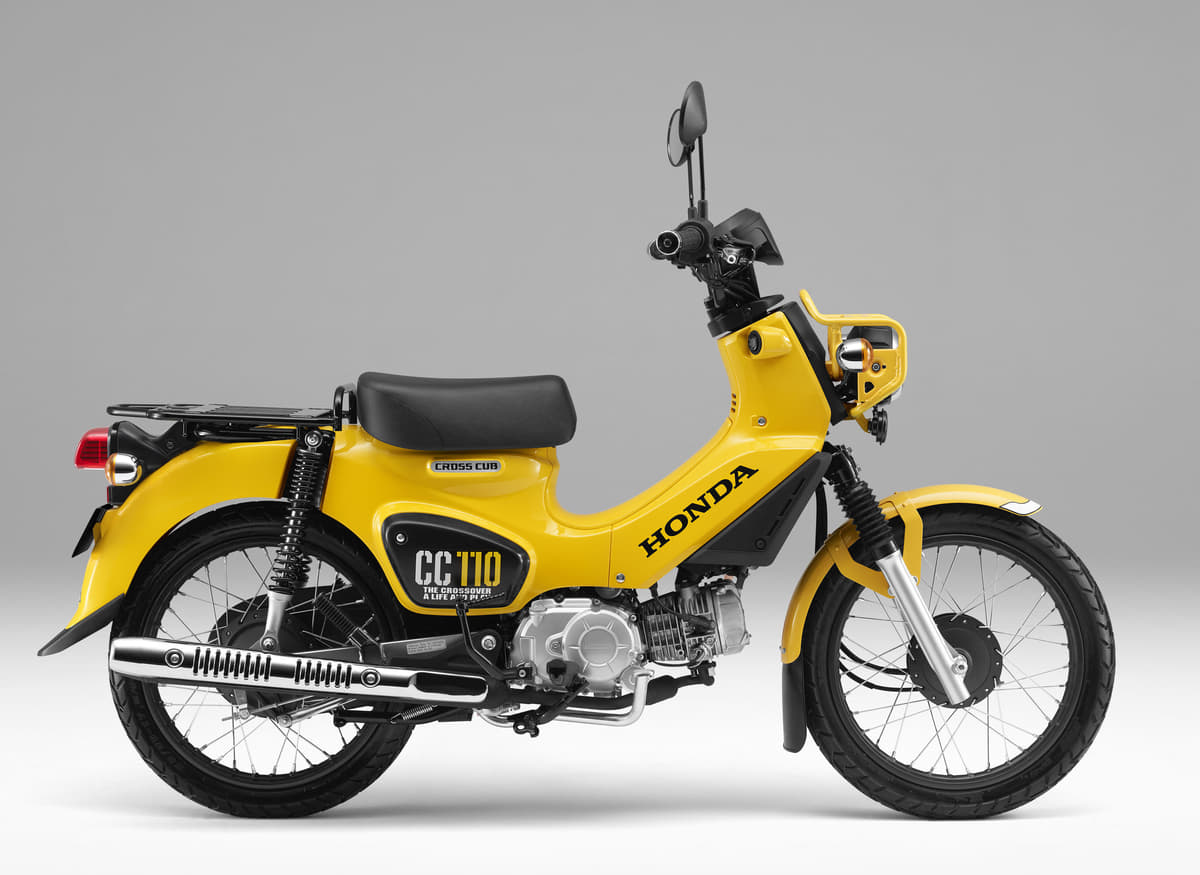 【画像ギャラリー】ホンダ「スーパーカブ110」に新色追加、全4シリーズに法規対応を施して発売へ | AUTO MESSE WEB（オートメッセ ...