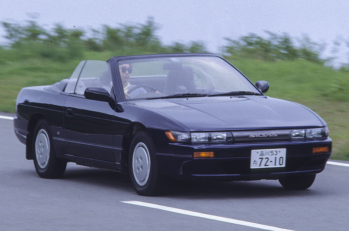 【画像ギャラリー】当時の「究極」デートカー！ 激レアなS13シルビア「コンバーチブル」が贅沢すぎるクルマだった | AUTO MESSE ...