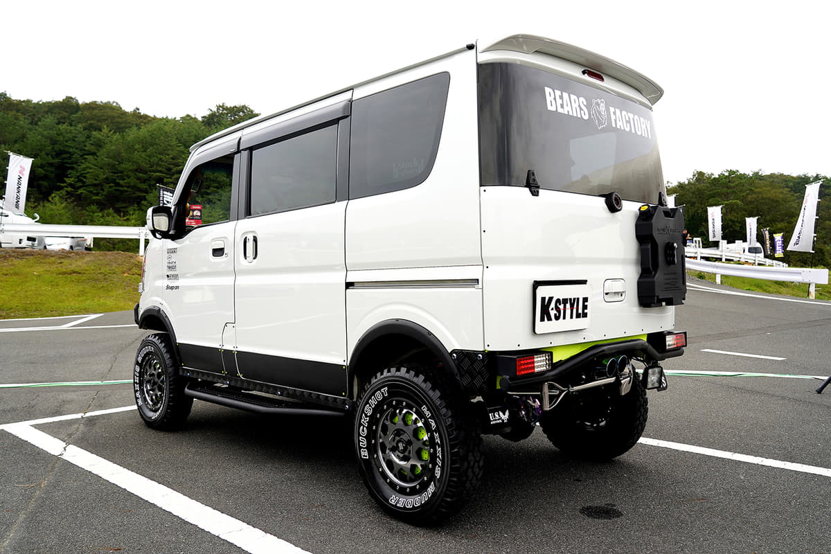 【画像ギャラリー】まさかの「左ハンドル」化まで！ 「軽バン」カスタムでも異彩を放つ3台の衝撃 | AUTO MESSE WEB（オートメッセ ...