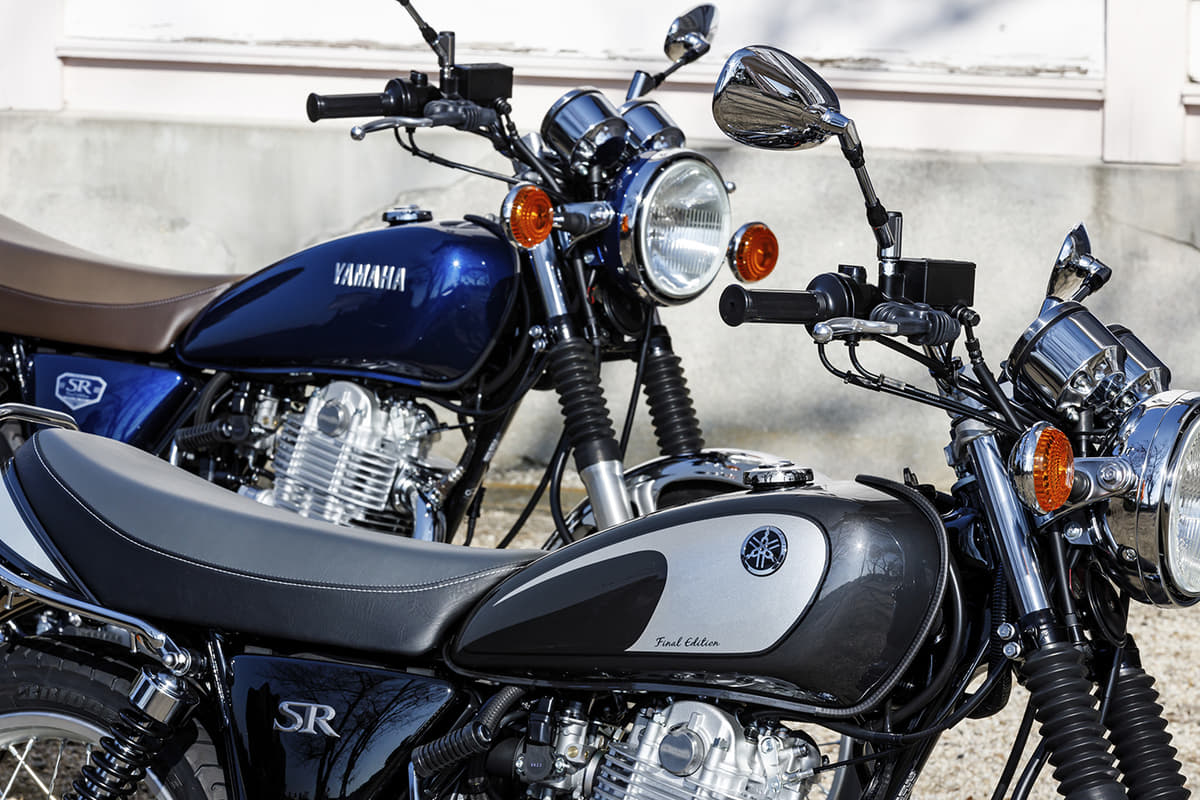 【画像ギャラリー】「さようなら、SR。大好きだった！」 43年の歴史に幕で「限定モデル」は既に完売「ヤマハSR400」 の最終仕様の中身 | AUTO MESSE WEB（オートメッセウェブ ...