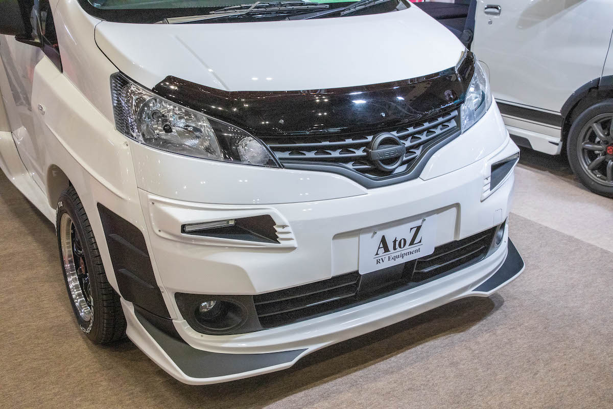 【画像ギャラリー】NV200がトラックに！ キャンピングカー製作のノウハウも注ぎ込んだぶっ飛びカスタム【東京オートサロン2022 ...