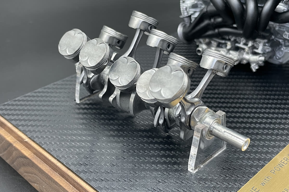 【画像ギャラリー】レクサス「LFA」のV10エンジンが蘇る！ トヨタとヤマハ全面協力の精密スケールモデル「1LR-GUE with POWER ...