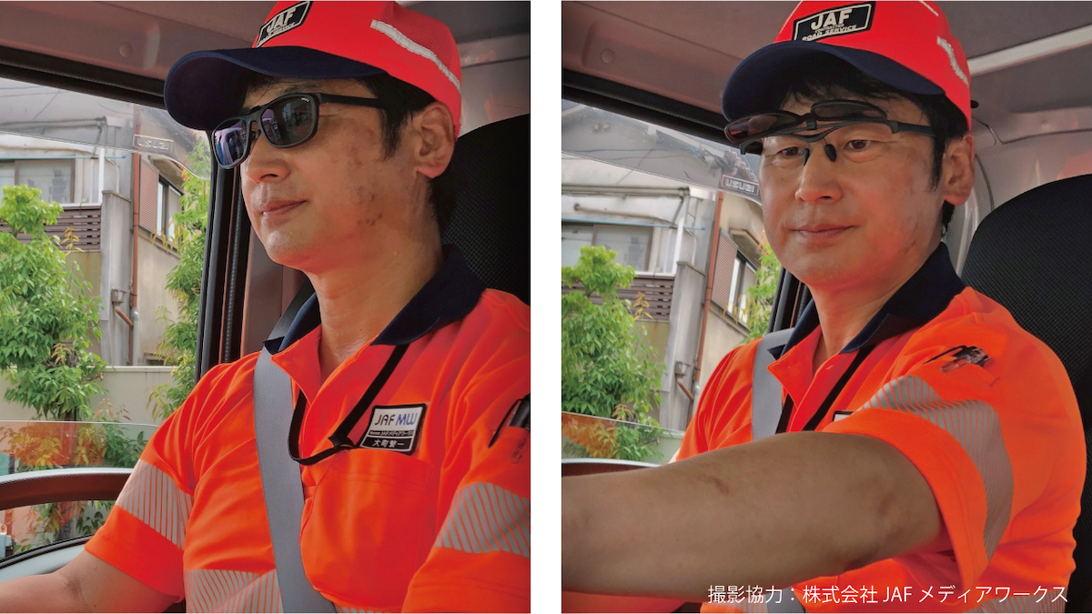 【画像ギャラリー】びっくりするほど目に優しい！ タレックスから高性能雑光カットフィルター採用「フリップアップサングラスFLP01」が新発売 | AUTO MESSE WEB（オートメッセウェブ ...