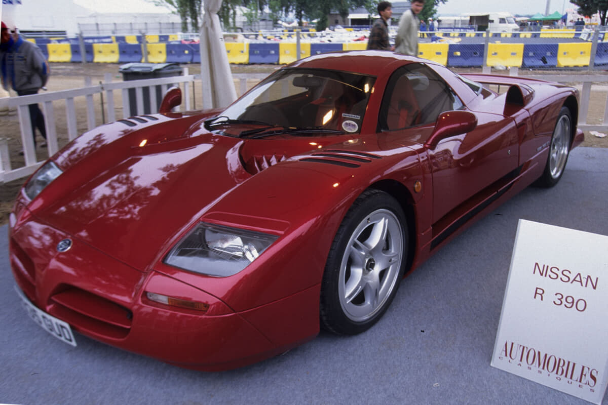 【画像ギャラリー】販売されていたら1億円!! 日産「R390ロードカー」のライトは「フェアレディZ」と「クーペフィアット」の流用だった！ | AUTO MESSE WEB（オートメッセウェブ ...