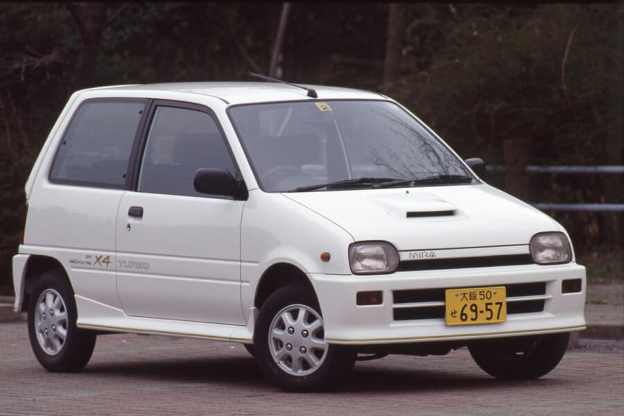 【画像ギャラリー】ダイハツのホットモデル「ミラTR-XX X4」を覚えてる？ ラリー参戦のために「X4-R」がとった秘策とは | AUTO MESSE WEB 〜 カスタム・アウトドア・福祉 ...