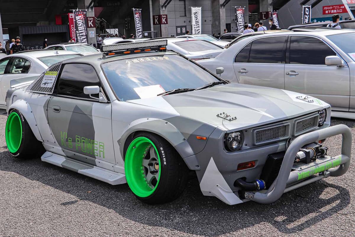 【画像ギャラリー】もはや日産「S14シルビア」の面影なし！ どうして70年代アメ車風のフロントにウインチと極太グリルガード？ | AUTO MESSE WEB（オートメッセウェブ） 〜 クルマ ...