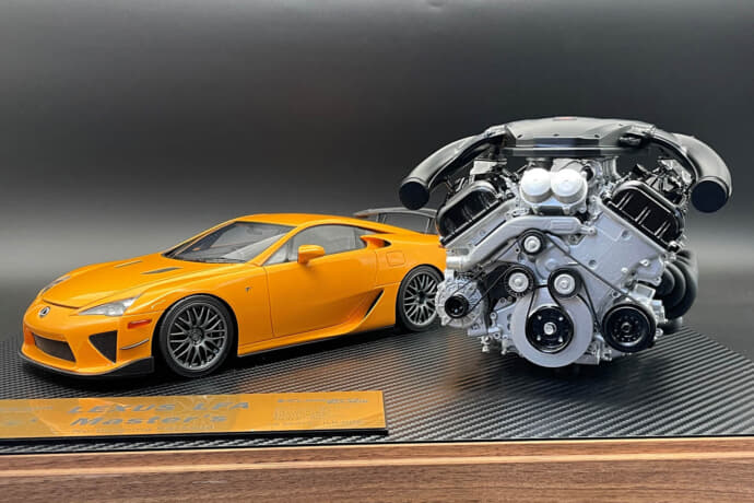 初期ロット25台「レクサスLFA」がリアルによみがえる！ 14万8500円が納得できる緻密なミニチュアカーとは | ～カスタム・アウトドア ...