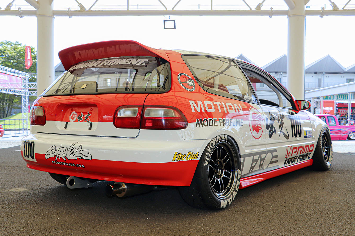 【画像ギャラリー】7万円で購入した「シビック」を伝説のレースカーに！ 最小最強グループAマシン「EG6出光モーションシビック」を再現したオーナーの情熱とは | AUTO MESSE WEB ...