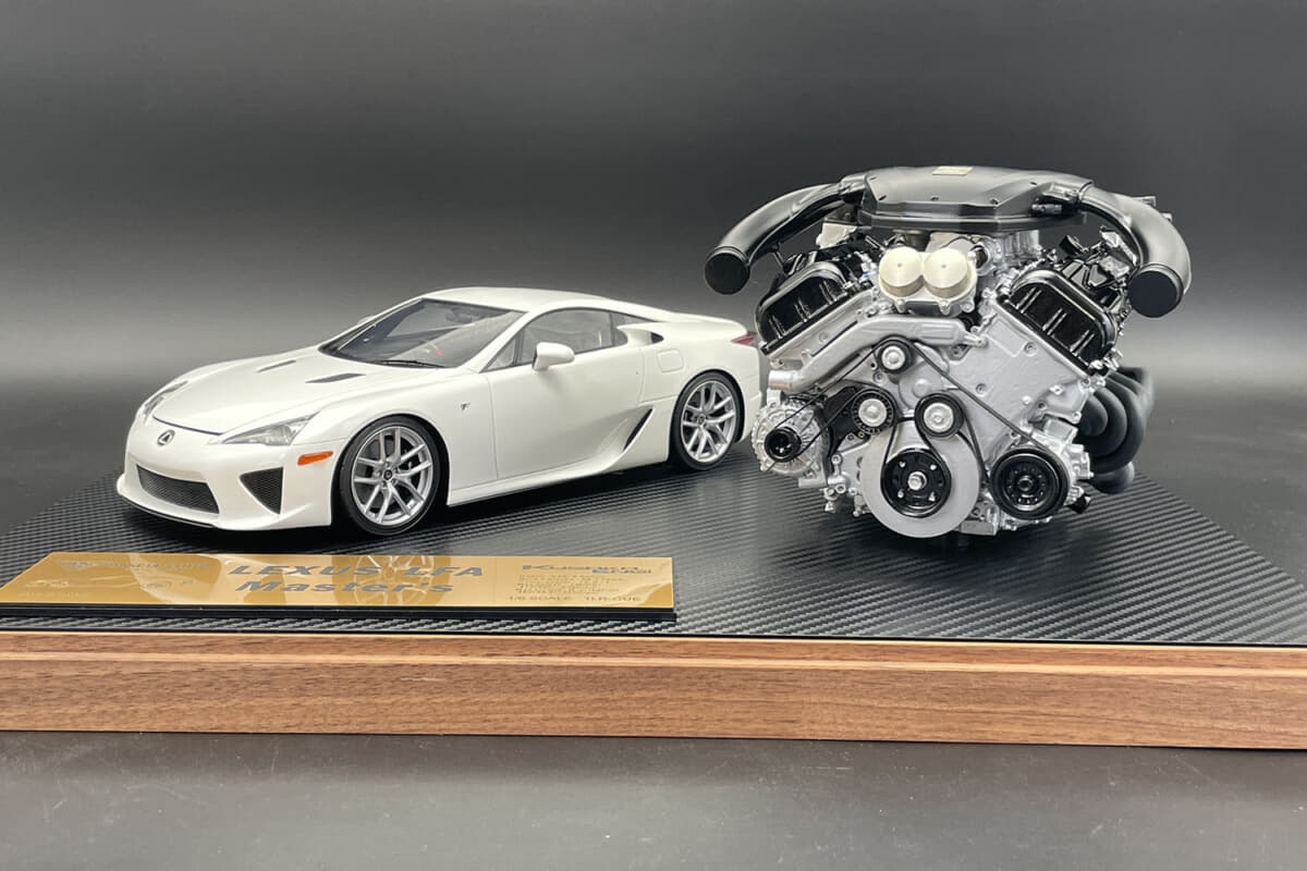 【画像ギャラリー】レクサス「LFA」の自然吸気V10エンジンが卓上スケールになった！ 25台限定の日下エンジニアリングの超絶技巧とは？ | AUTO MESSE WEB（オートメッセウェブ ...