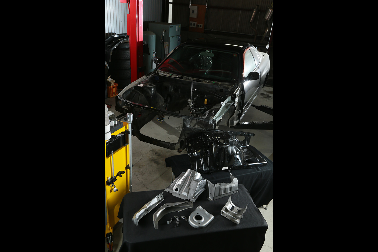 【画像ギャラリー】【オーナーに朗報！】日産R33／R34「スカイラインGT-R」の弱点対策！「ガレージヨシダ」こだわりのボディパネルがGT-R ...