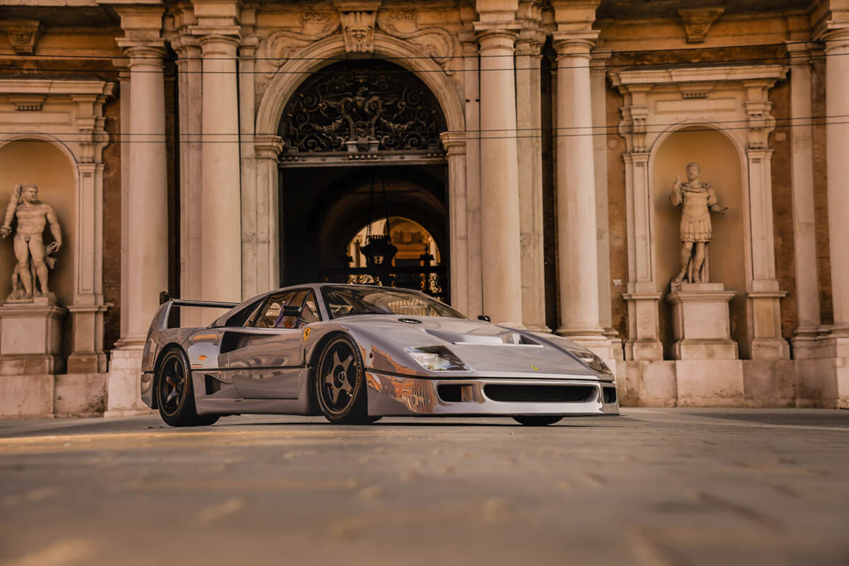 【画像ギャラリー】1000馬力の世界最速「F40」ロードカーはなぜグレーにペイントされた？ 跳ね馬は酷使されても跳ね馬に蘇る！ | AUTO MESSE WEB（オートメッセウェブ ...