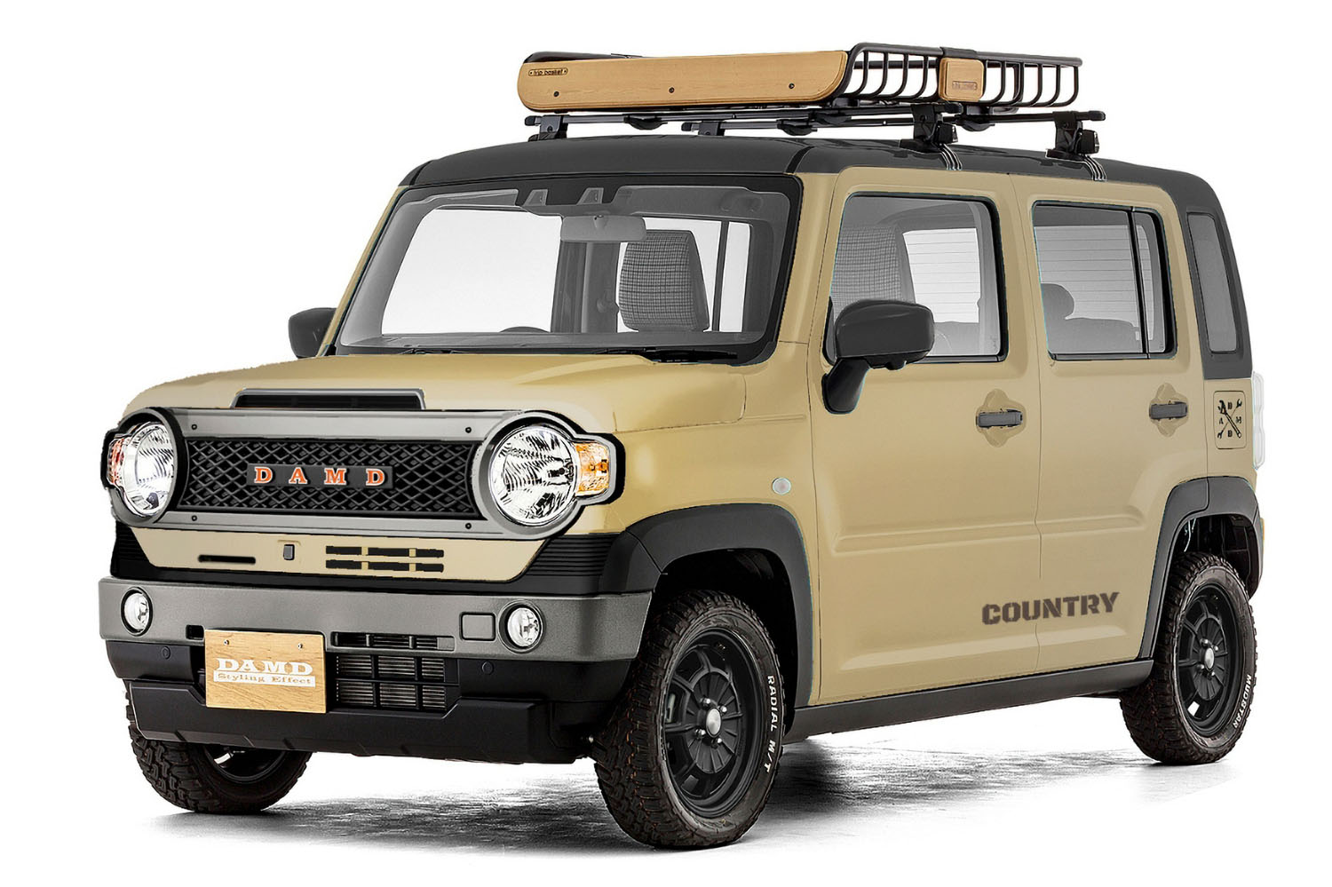 スズキ「ハスラー」が「ゆるめな」クロスカントリーに変身！「ダムド」から新作ボディキットが登場 | ～カスタム・アウトドア・福祉車両・モータースポーツなどのカーライフ情報が満載～ AUTO ...