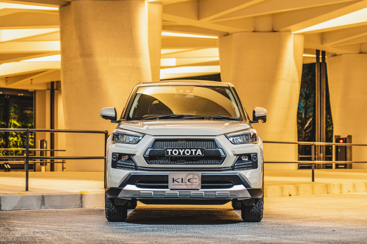 【画像ギャラリー】業界初！ ライズ&ロッキーを羨望のRAV4アドベンチャー顔に！ 車検対応も嬉しいKLCの最新ボディキット〈PR〉 | AUTO MESSE WEB（オートメッセウェブ ...