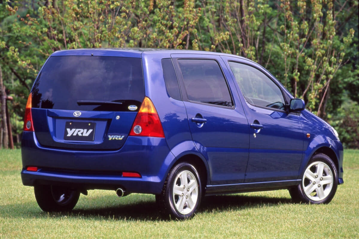 【画像ギャラリー】ダイハツ「YRV」を知っていたらマニア確定！ 若者向けに作られた「セミトールワゴン」の気になる販売台数は？ | AUTO MESSE WEB（オートメッセウェブ） 〜 クルマ ...
