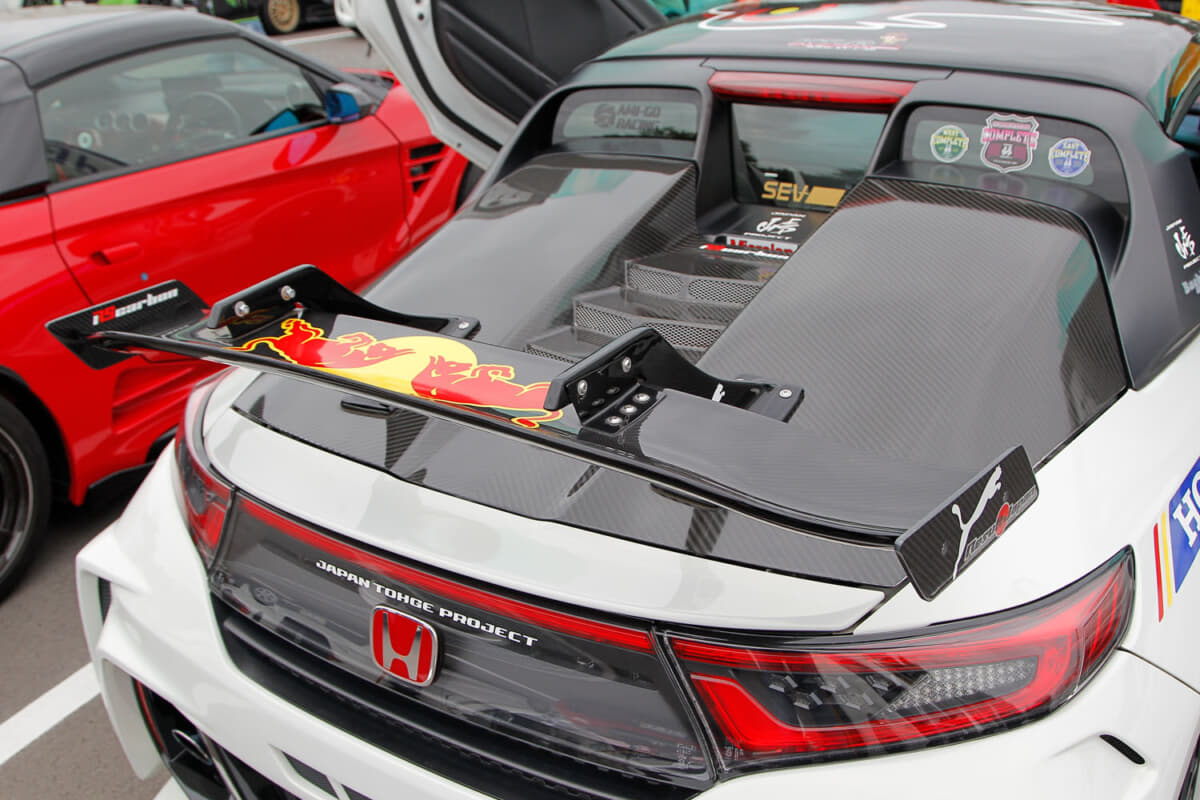 【画像ギャラリー】ホンダ「S660」がシザーズドアになった！ 毎日の「通勤快足」はまだまだモディファイの途上です | AUTO MESSE WEB（オートメッセウェブ） 〜 クルマを文化する