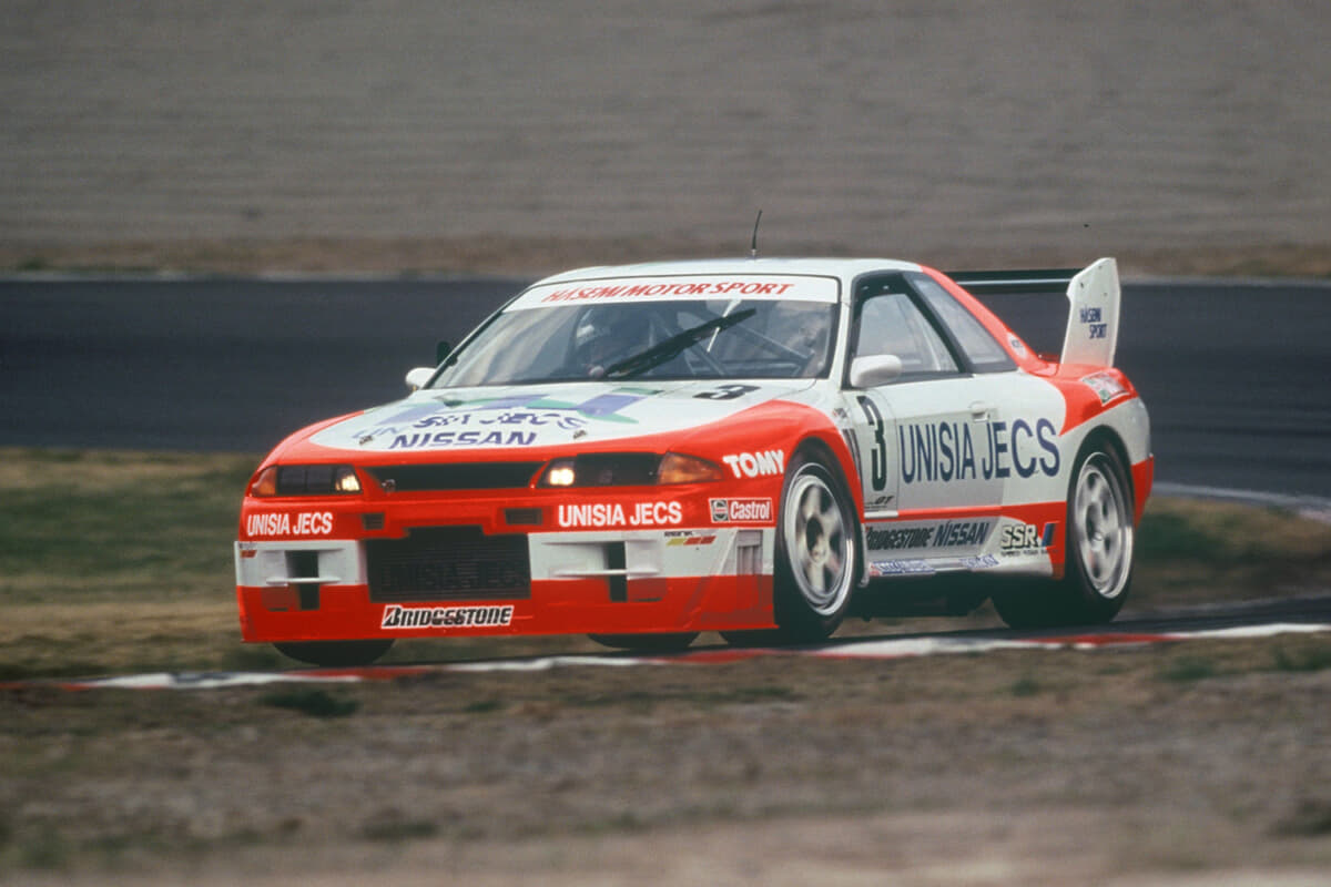【画像ギャラリー】日産R32「スカイラインGT-R」がグループA終焉後に歩んだ道とは？ 「スーパーGT」の前身での活躍でした【JGTCマシン ...