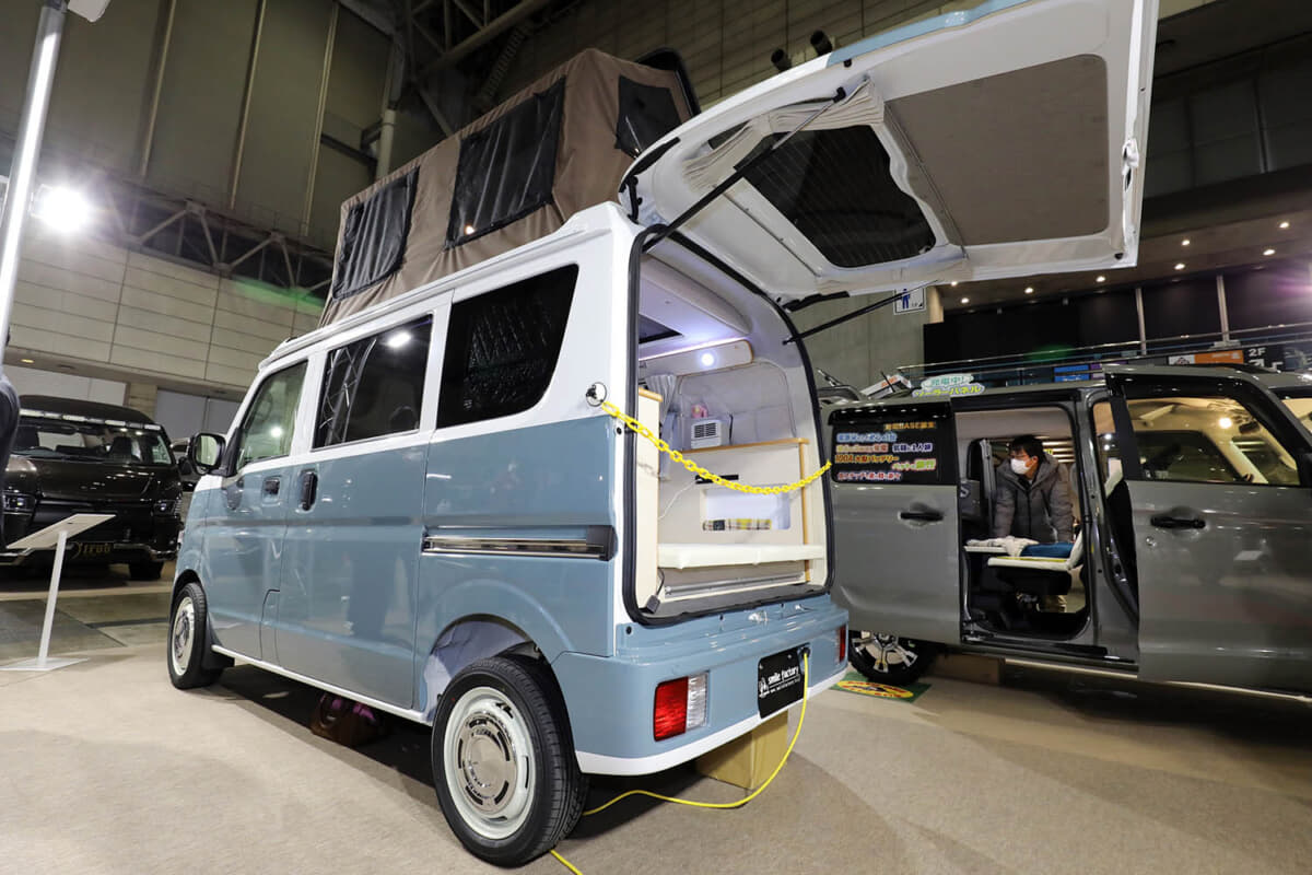 【画像ギャラリー】2年の歳月をかけて横開きポップアップルーフ完成！ 本当に2名就寝できるスズキ「エブリイバン」改め「ルアナ」を紹介します ...