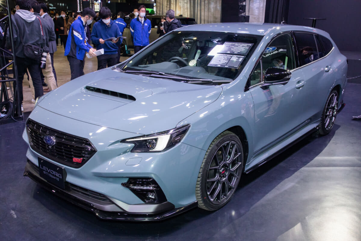 【画像ギャラリー】500台限定！ 開発者に聞いたスバル「レヴォーグ STI Sport＃」のこだわった乗り味とは？ 車両価格は576万4000円【東京オートサロン2023】 | AUTO ...