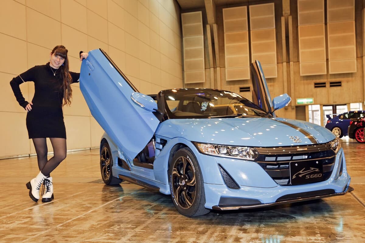 【画像ギャラリー】ホンダ「S660」をブルー化リメイク！「プレミアムビーチブルー・パール」にこだわったのは女性オーナーでした | AUTO MESSE WEB（オートメッセウェブ） 〜 クルマ ...