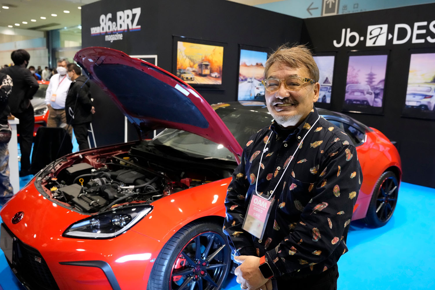初代トヨタ「86」のデザイナーが「GR86」をカスタム！ エンブレムの位置までこだわりました | AUTO MESSE WEB（オートメッセウェブ） 〜クルマを文化する