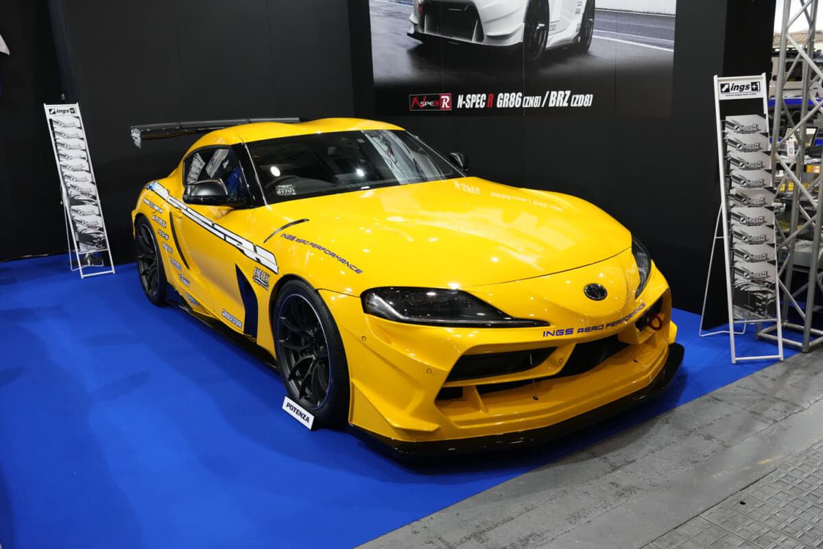 【画像ギャラリー】トヨタ「スープラ」と「86」の「効く」エアロとは？ 「ings」の空力アイテムはタイムアタックにも最適です | AUTO ...