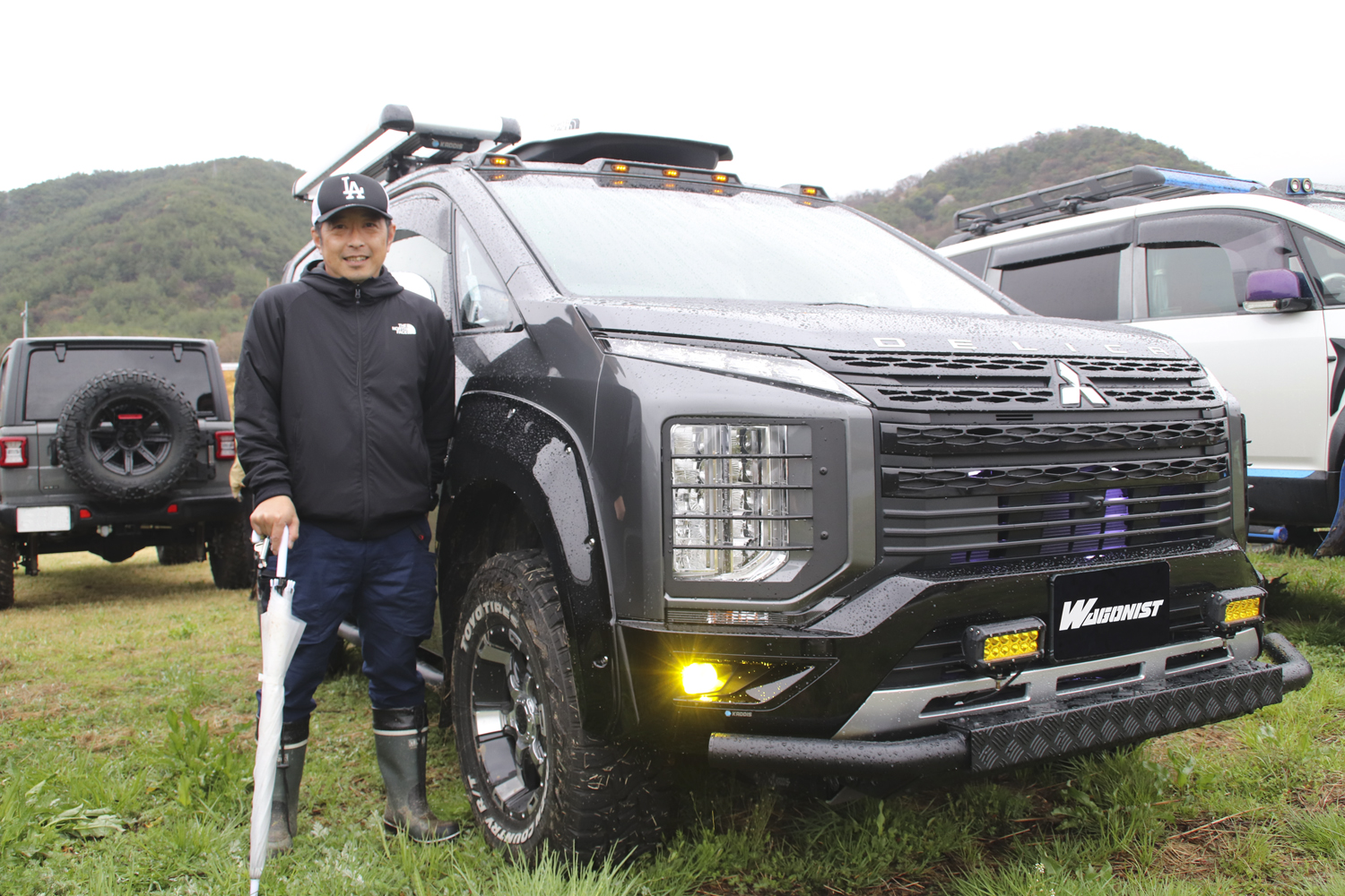 三菱「デリカD:5」前期から乗り換えて1年ちょっと。キャンプで活躍するカスタム完成しました！ | AUTO MESSE WEB（オートメッセウェブ） 〜クルマを文化する