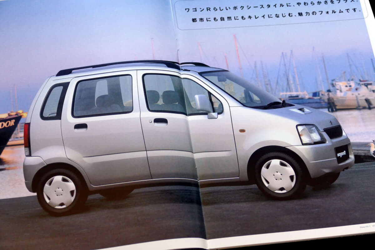 【画像ギャラリー】スズキ「ワゴンR」が30周年！ 「ムーヴ」も後追いした「軽ハイトワゴン」を開拓した偉大なパイオニアを振り返る【カタログは語る ...