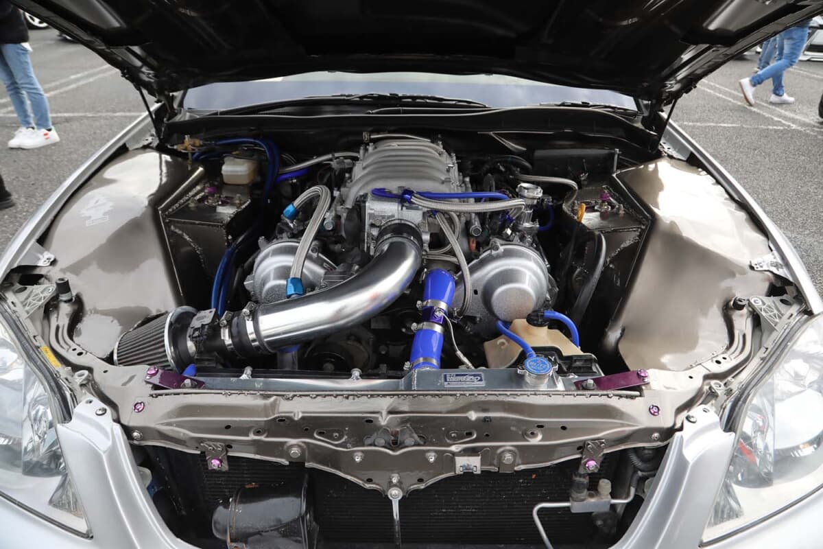 【画像ギャラリー】最低地上高ゼロ「クラウン」に「セルシオ」のV8エンジンをスワップ！ セダンなのに1人乗りの理由とは？ | AUTO ...