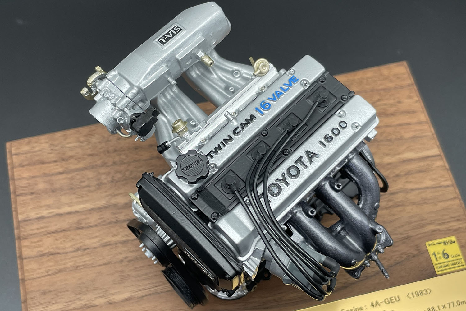 トヨタの名機「4A-G」が1/6スケールモデルに！「ハチロク」のエンジンを徹底的にスキャンし再現しました | AUTO MESSE WEB ...