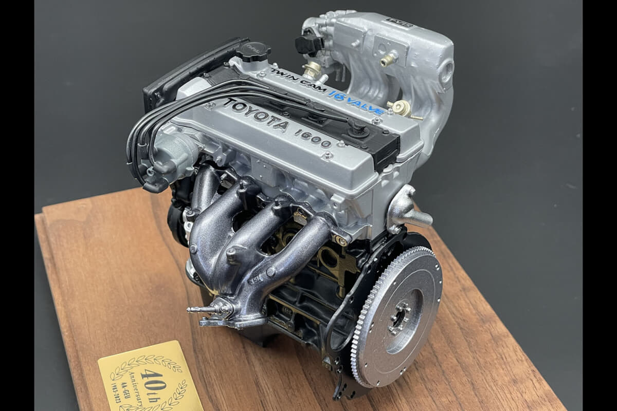 【画像ギャラリー】トヨタの名機「4A-G」が1/6スケールモデルに！「ハチロク」のエンジンを徹底的にスキャンし再現しました | AUTO MESSE WEB（オートメッセウェブ） 〜 クルマを ...