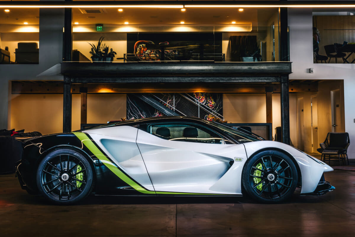 【画像ギャラリー】2039馬力の「エヴァイヤ」にジェンソン・バトン仕様が登場！ ロータスのハイパーEVを元F1王者はどうアレンジした ...