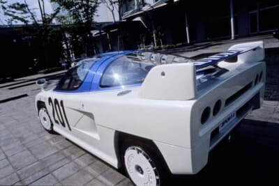 マツダ「AZ-550」には「スーパーカー」「スポーツカー」「レーシングカー」の3タイプがあった！ バブリーな東京モーターショーの申し子でした ...