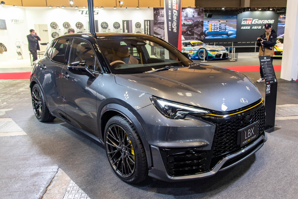 市販化決定！ モリゾウ仕様レクサス「LBX」は進化型「GRヤリス」のエンジンを搭載。304馬力の走りが待ち遠しい！ | AUTO MESSE WEB（オートメッセウェブ） 〜クルマを文化する