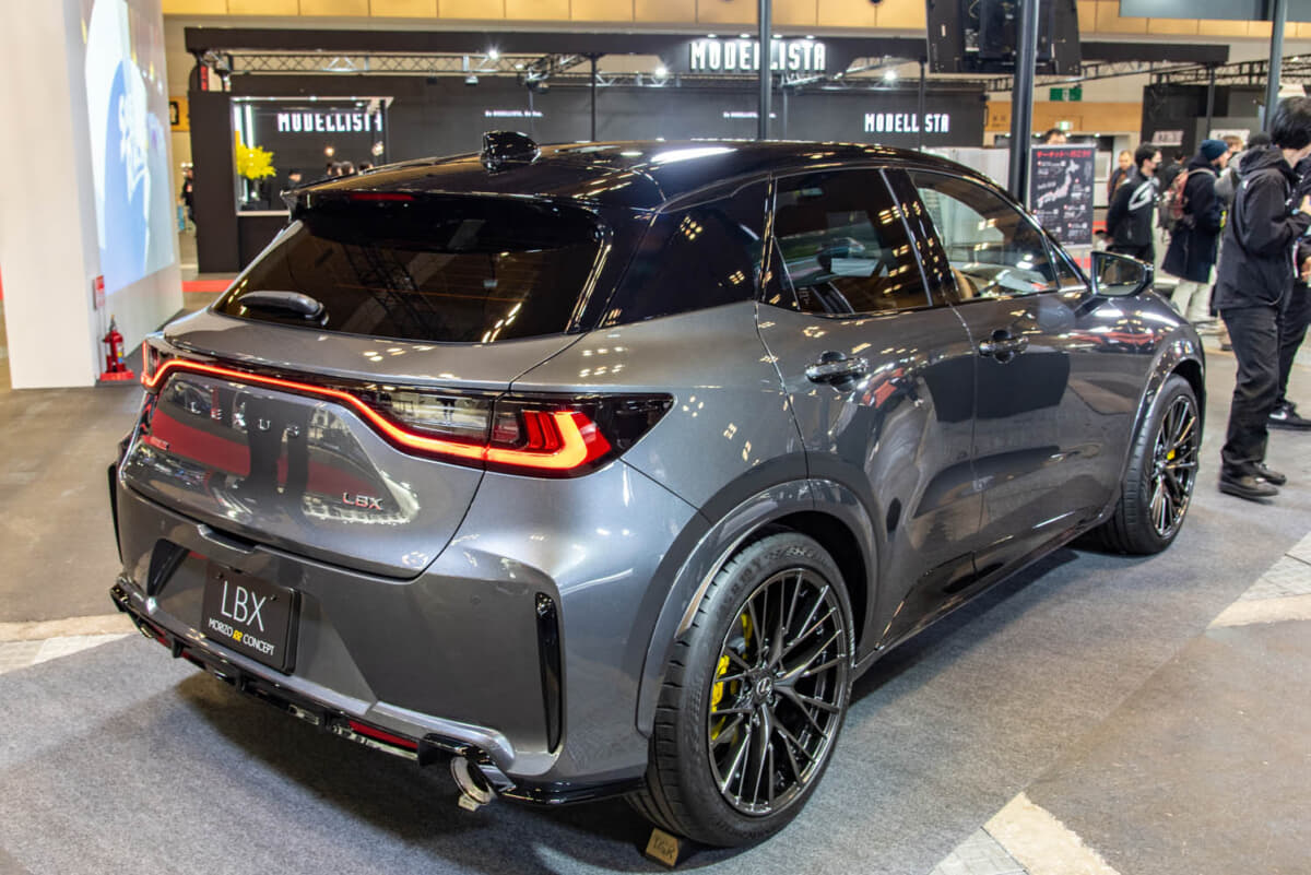 市販化決定！ モリゾウ仕様レクサス「LBX」は進化型「GRヤリス」のエンジンを搭載。304馬力の走りが待ち遠しい！ | AUTO MESSE WEB（オートメッセウェブ） 〜クルマを文化する