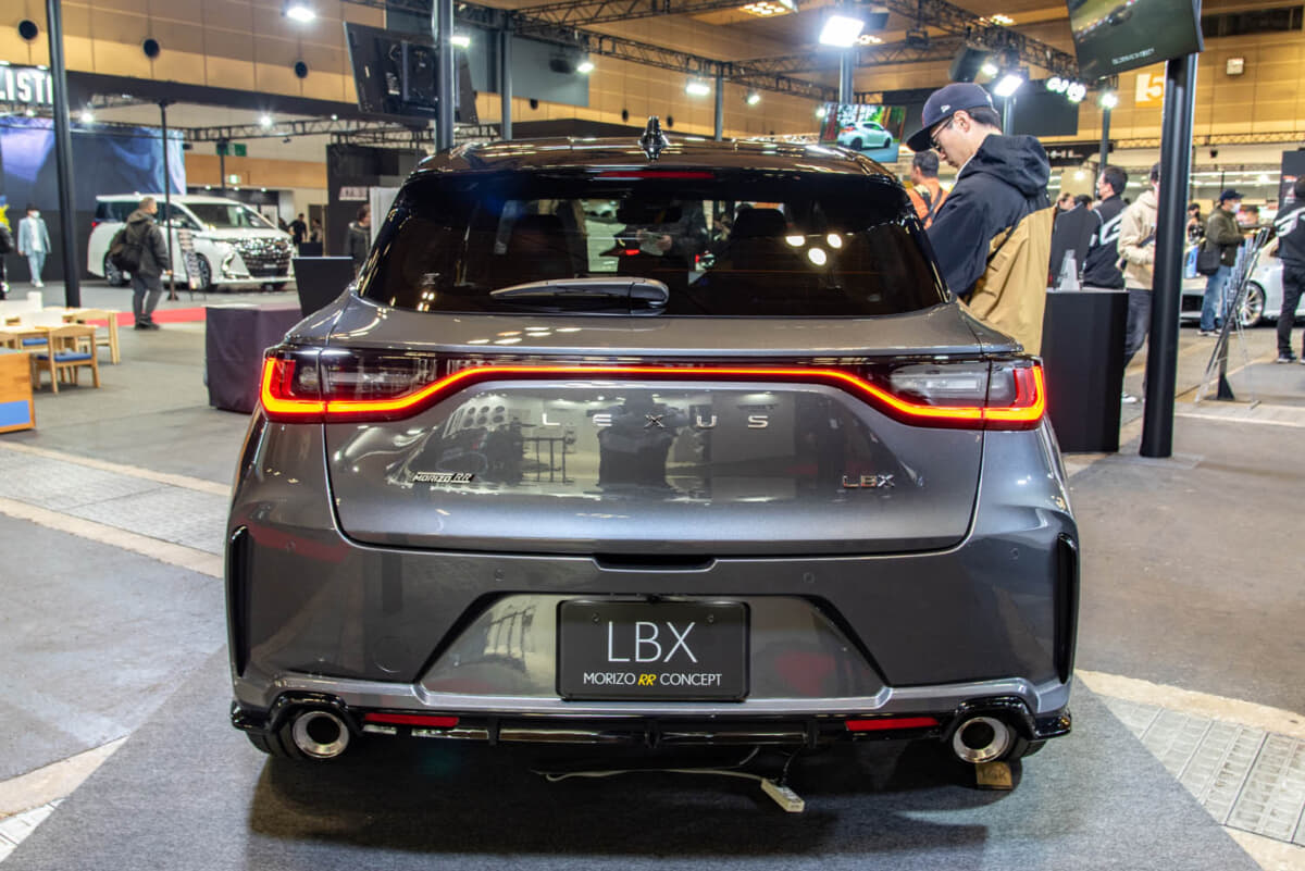 市販化決定！ モリゾウ仕様レクサス「LBX」は進化型「GRヤリス」のエンジンを搭載。304馬力の走りが待ち遠しい！ | AUTO MESSE WEB（オートメッセウェブ） 〜クルマを文化する