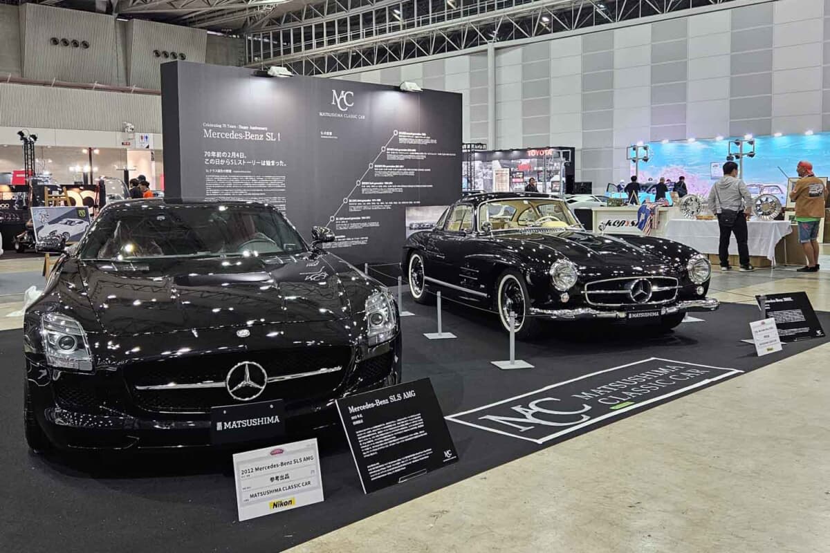 【画像ギャラリー】【SL誕生70周年】メルセデス・ベンツ「300SLガルウイング」と「SLS AMG」の共演！ 京都を感じる「280SL」にも ...