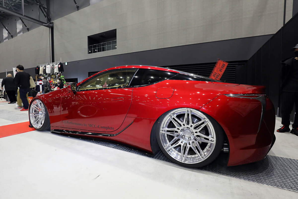 【画像ギャラリー】彼女のレクサス「LC500」は極限の車高短ツライチ仕様！ 元VIPカー乗りのドレスアップはこだわりのワンオフ仕様です ...