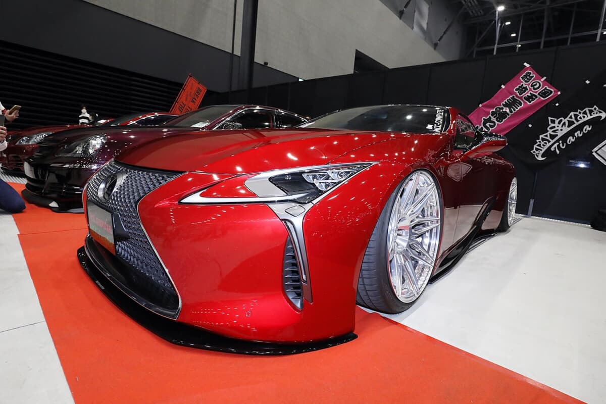 【画像ギャラリー】彼女のレクサス「LC500」は極限の車高短ツライチ仕様！ 元VIPカー乗りのドレスアップはこだわりのワンオフ仕様です ...