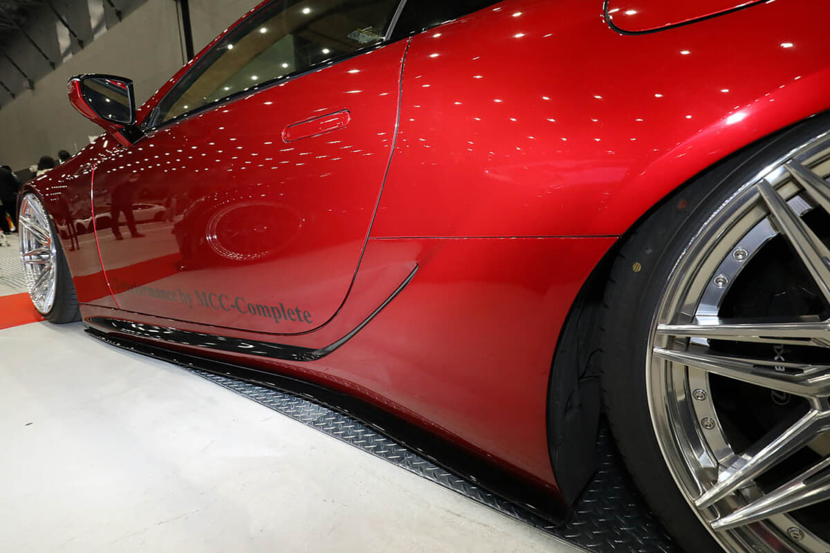 【画像ギャラリー】彼女のレクサス「LC500」は極限の車高短ツライチ仕様！ 元VIPカー乗りのドレスアップはこだわりのワンオフ仕様です ...