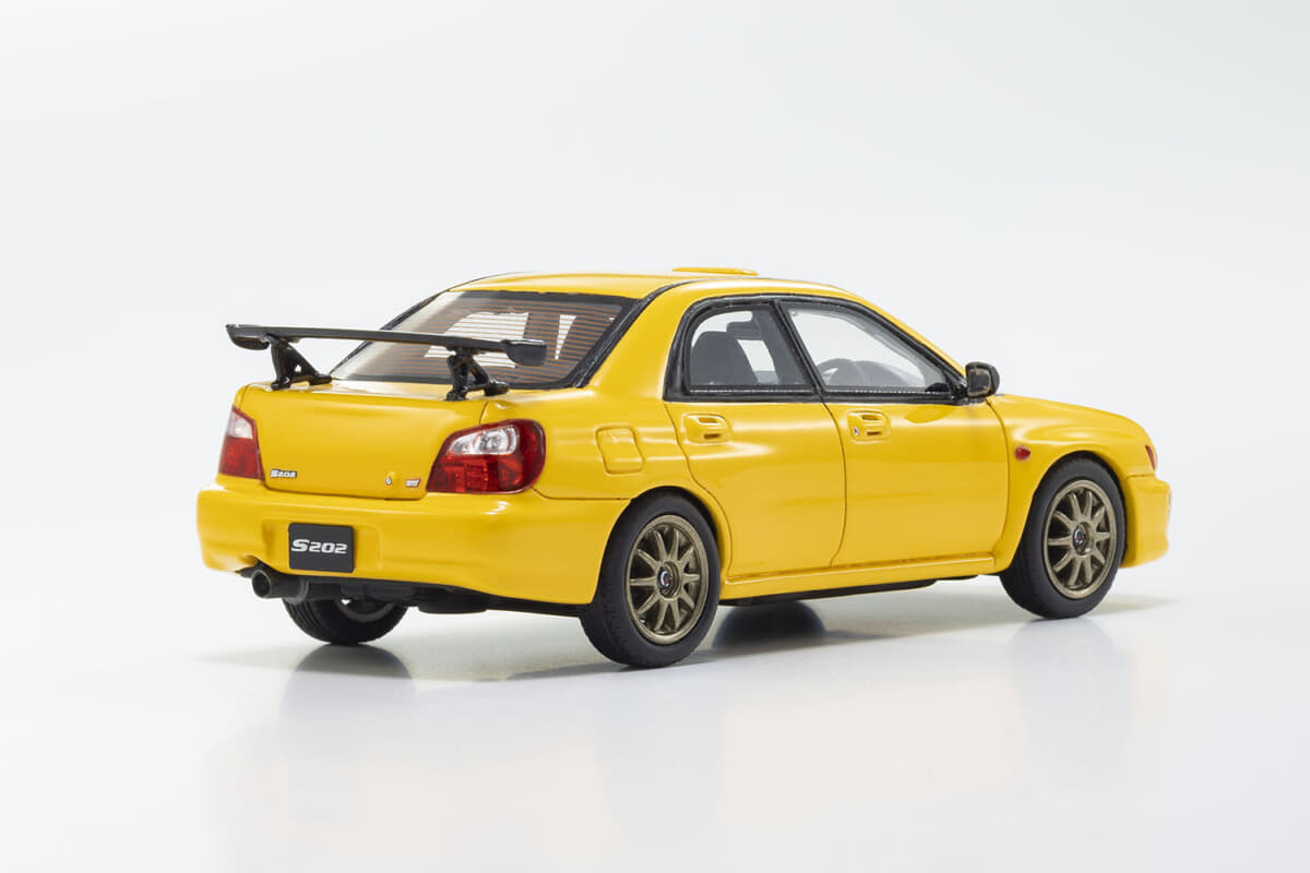 スバル「インプレッサS202」の1/43モデルを京商がつくった！ 幻のSTIコンプリートカーをいまこそ手に入れよう | AUTO MESSE ...